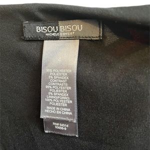 Bisou Bisou | Dresses | Bisou Bisou Michele Bohbot Red And Black Dress ...